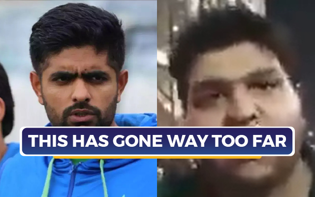 Watch: Pakistan fan threatens to 'beat up' Babar Azam, video goes viral ...