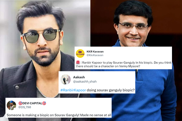 'Saawariya on lords balcony' - Ranbir Kapoor to play the role of Sourav Ganguly in his Biopic ...