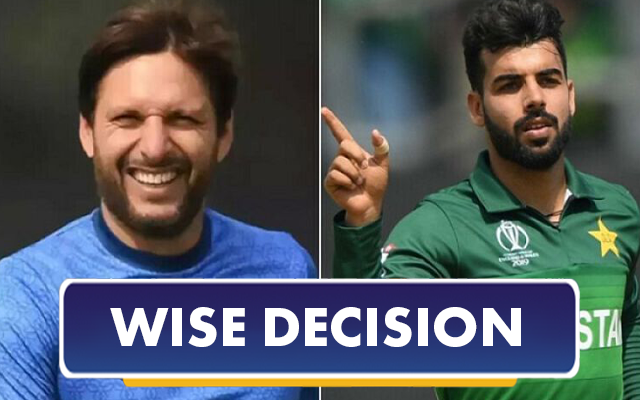 Shahid Afridi reacts after Shadab Khan gets appointed as Pakistan’s T20I skipper - Bethive.net