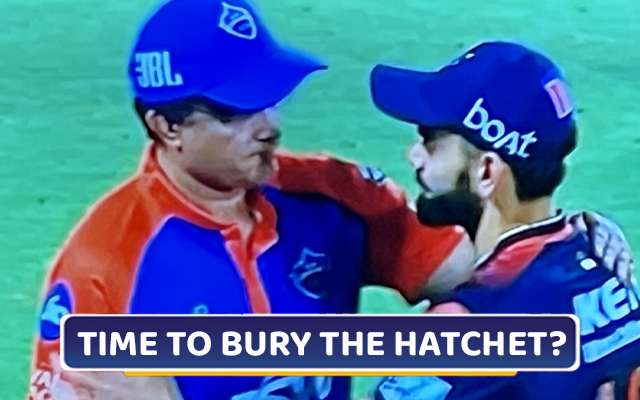 Virat Kohli and Sourav Ganguly shake hands after DC Vs RCB clash in IPL 2023 - Bethive.net