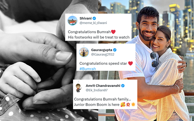 ‘Junior Boom Boom is here’ - Fans react as Jasprit Bumrah gets blessed with a baby boy - Bethive.net