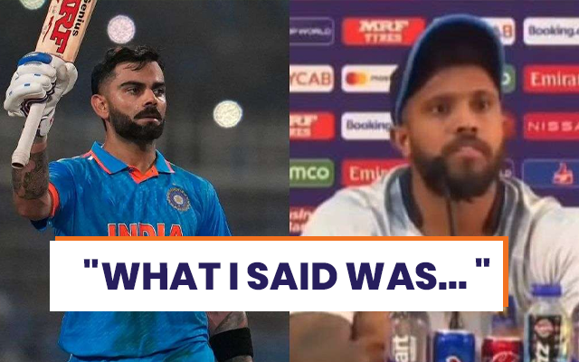 Kusal Mendis on not congratulating Virat Kohli on his 49th ODI ton